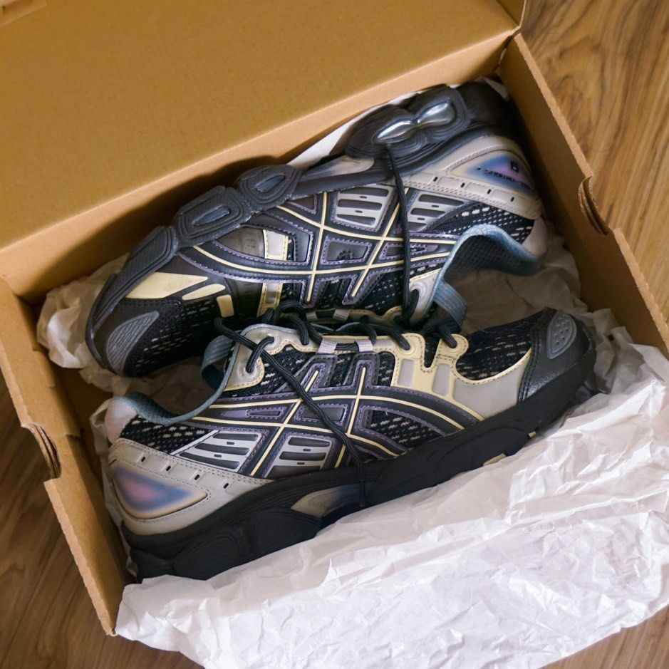 Asics x Kiko Kostadinov UB5-S GEL-NIMBUS 9 (Black/Gunmetal), Men's Fashion, Footwear, Sneakers ...