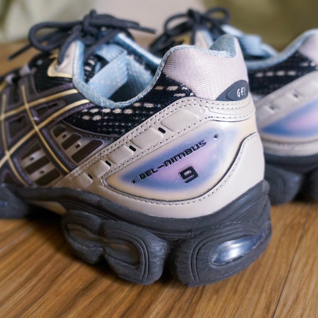 Asics x Kiko Kostadinov UB5-S GEL-NIMBUS 9 (Black/Gunmetal), Men's Fashion, Footwear, Sneakers ...