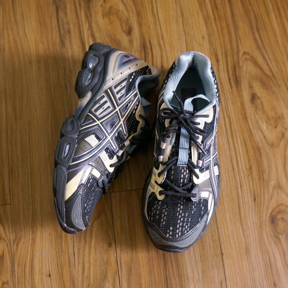 Asics x Kiko Kostadinov UB5-S GEL-NIMBUS 9 (Black/Gunmetal), Men's Fashion, Footwear, Sneakers ...