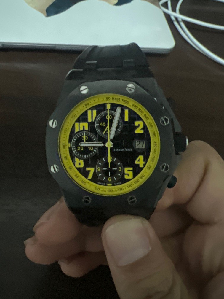Audemars Piguet Bumblebee 26176FO, Luxury, Watches on Carousell