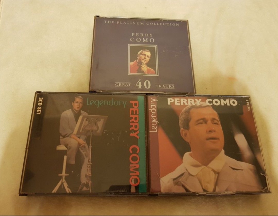 Audiophile Perry Como 1st Press Legendary & Platinum Collection Fatbox ...