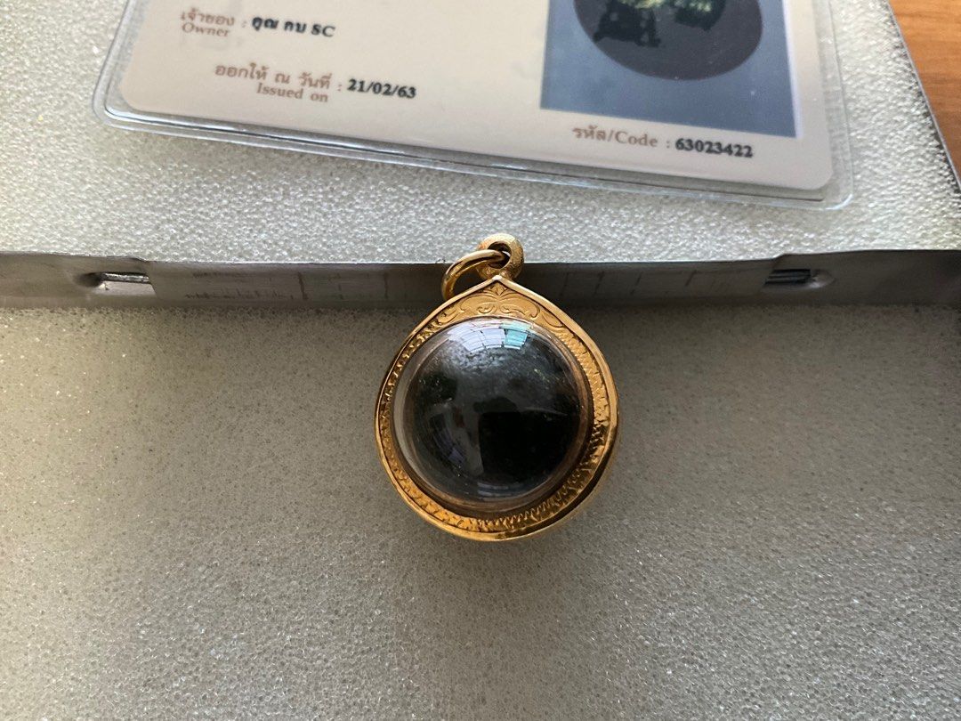 Authentic Loop Om Tian Chai Maha Seneh Made by Lp Thap, Wat Krabo Kerng ...