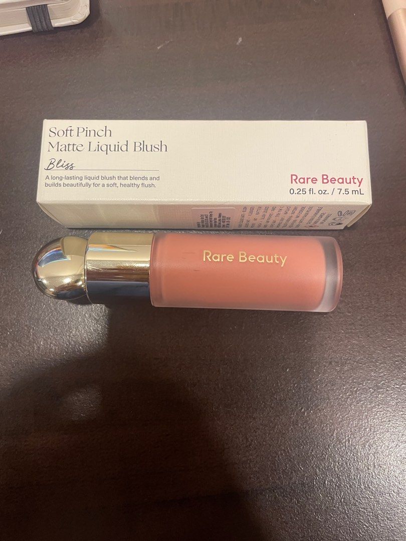 AUTHENTIC RARE BEAUTY SOFT PINCH MATTE LIQUID BLUSH IN BLISS, Beauty ...