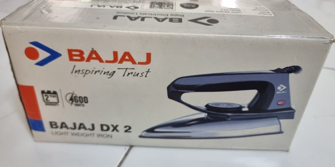 Bajaj DRY ironbox, TV & Home Appliances, Irons & Steamers on Carousell