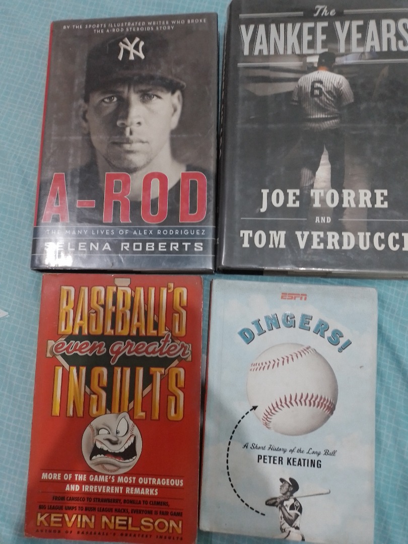 Baseball books (set of 4) on Carousell