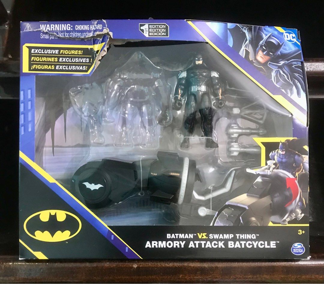 Batman Armory Attack Batcycle, Hobbies & Toys, Toys & Games on Carousell