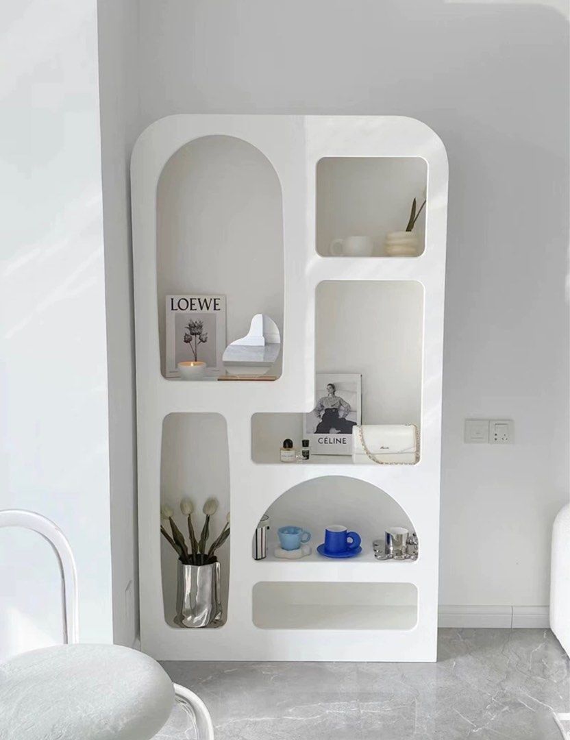 BELMAIN Minimalistic Standing Display Shelf, Furniture & Home Living ...