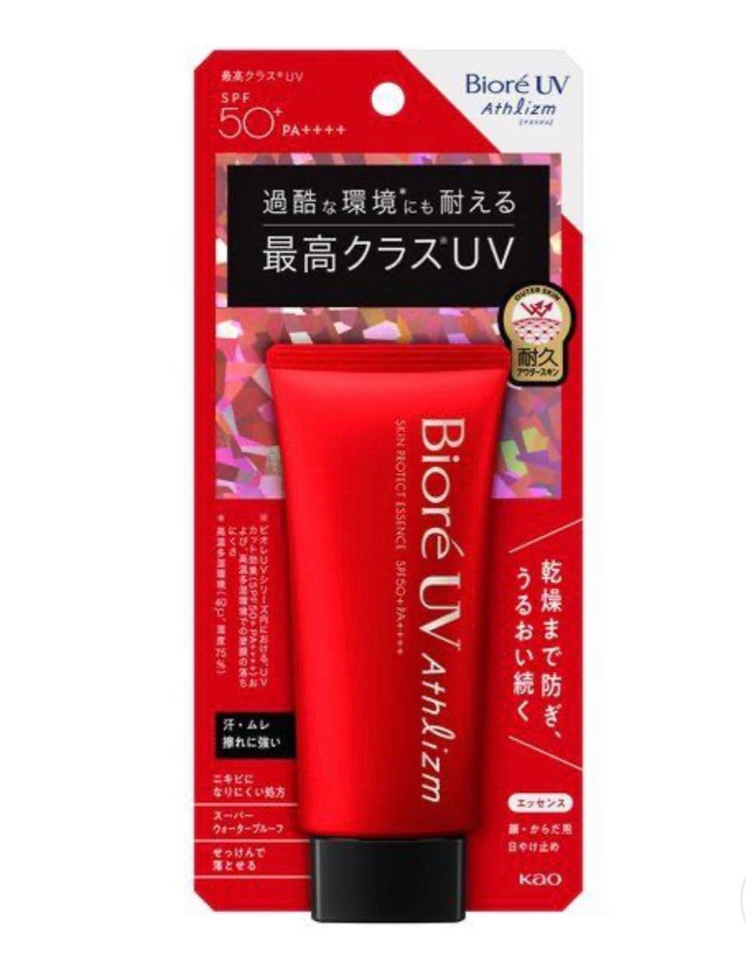 Biore UV Athlizm Skin Protect Essence SPF 50+ PA++++, 70g, Beauty & Personal Care, Face, Face ...