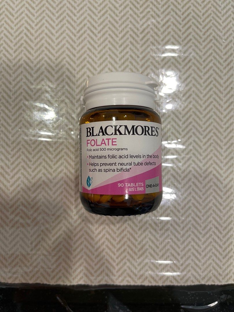 Blackmores Folate Supplement EXP:11/24, Babies & Kids, Maternity Care ...