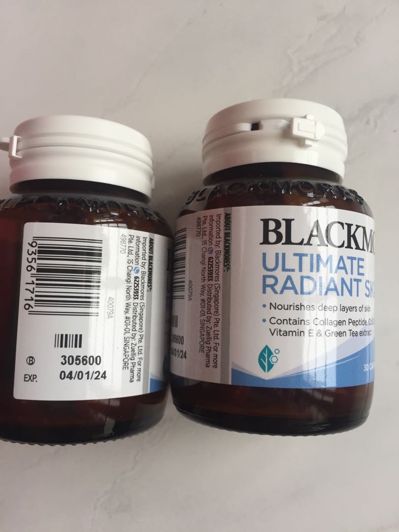 Blackmores Ultimate Radiant Skin, Health & Nutrition, Health ...