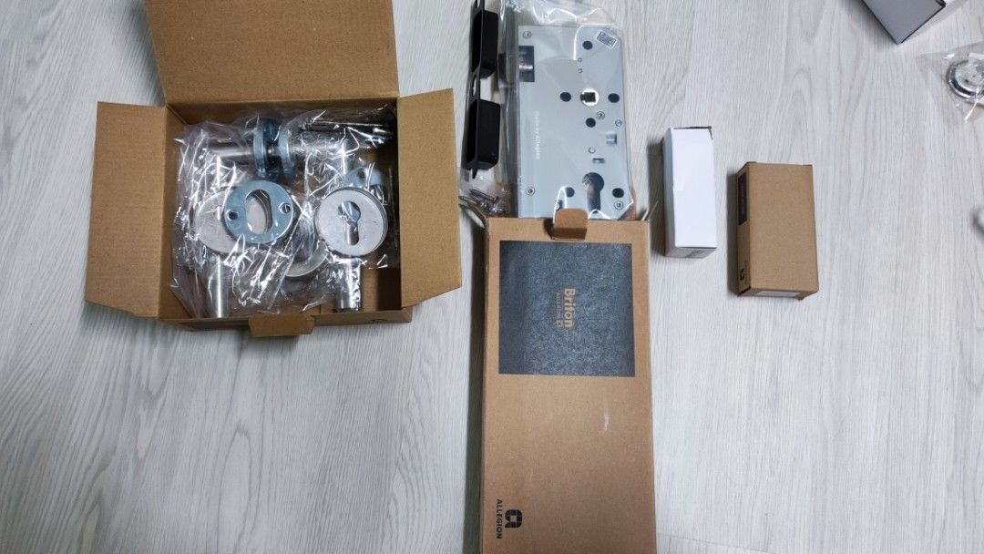 Brand new Briton Allegion Door Lock Set, Furniture & Home Living ...