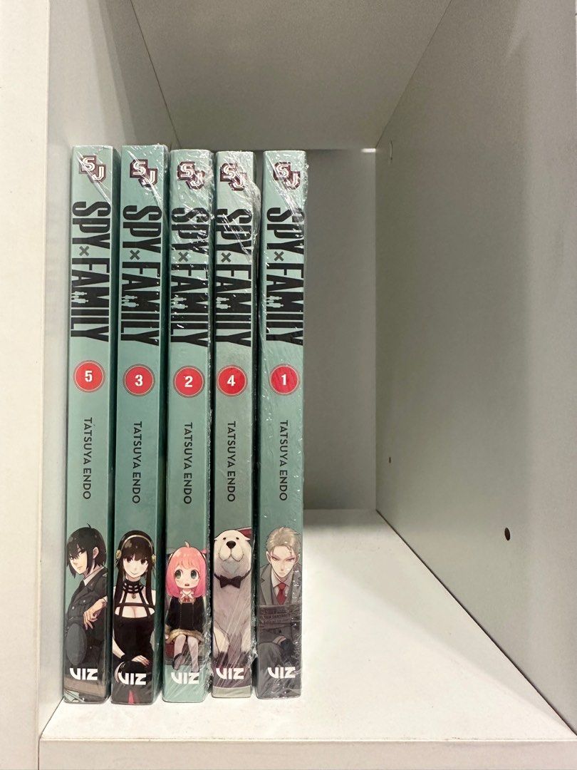 Brand New Spy x Family Volumes 1-5 on Carousell