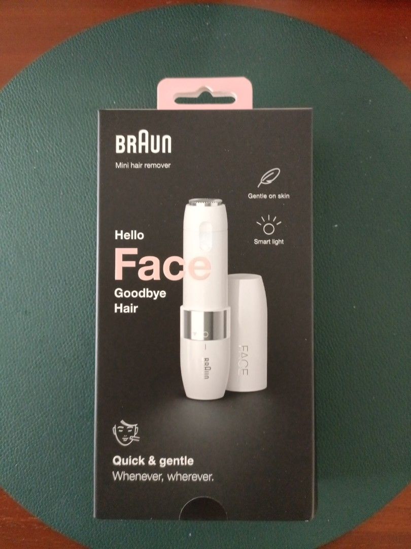 Braun mini hair remover, Beauty & Personal Care, Face, Face Care on ...