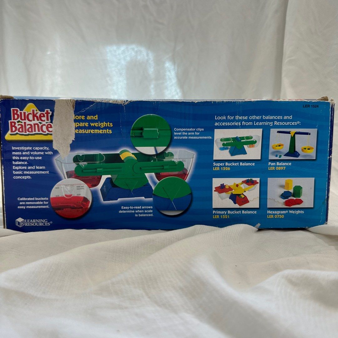 Bucket Balance weighing scale, Hobbies & Toys, Toys & Games on Carousell