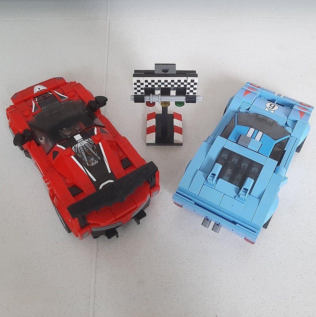 [Built] Brick Car Model Set, Hobbies & Toys, Toys & Games on Carousell