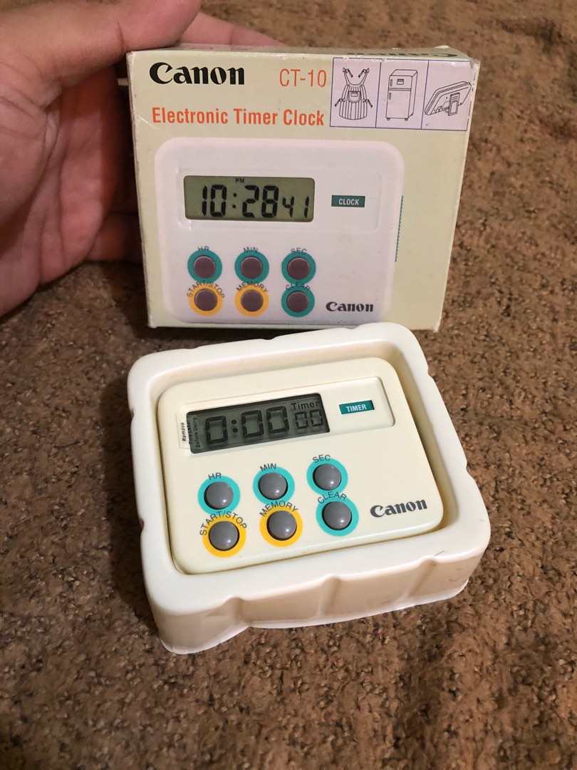 Canon CT-10 electronic timer clock on Carousell