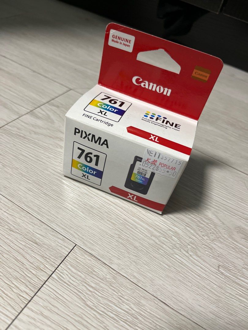 Canon Pixma 761 Colour XL, Computers & Tech, Printers, Scanners ...