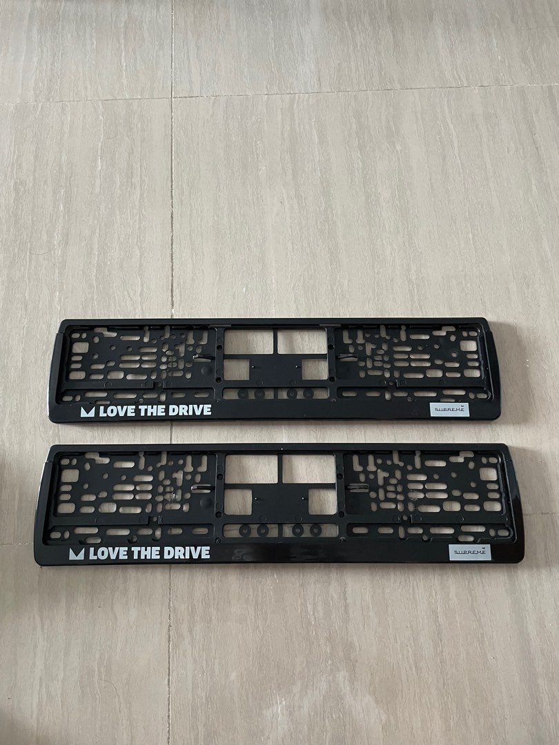 Car plate frames from Supreme Cars, Car Accessories, Car Plates on ...