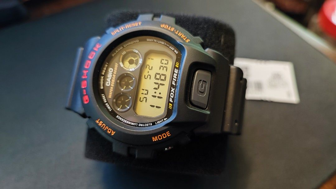 Casio G-Shock GShock DW-6900B-9 Fox Fire Original New, Men's Fashion ...