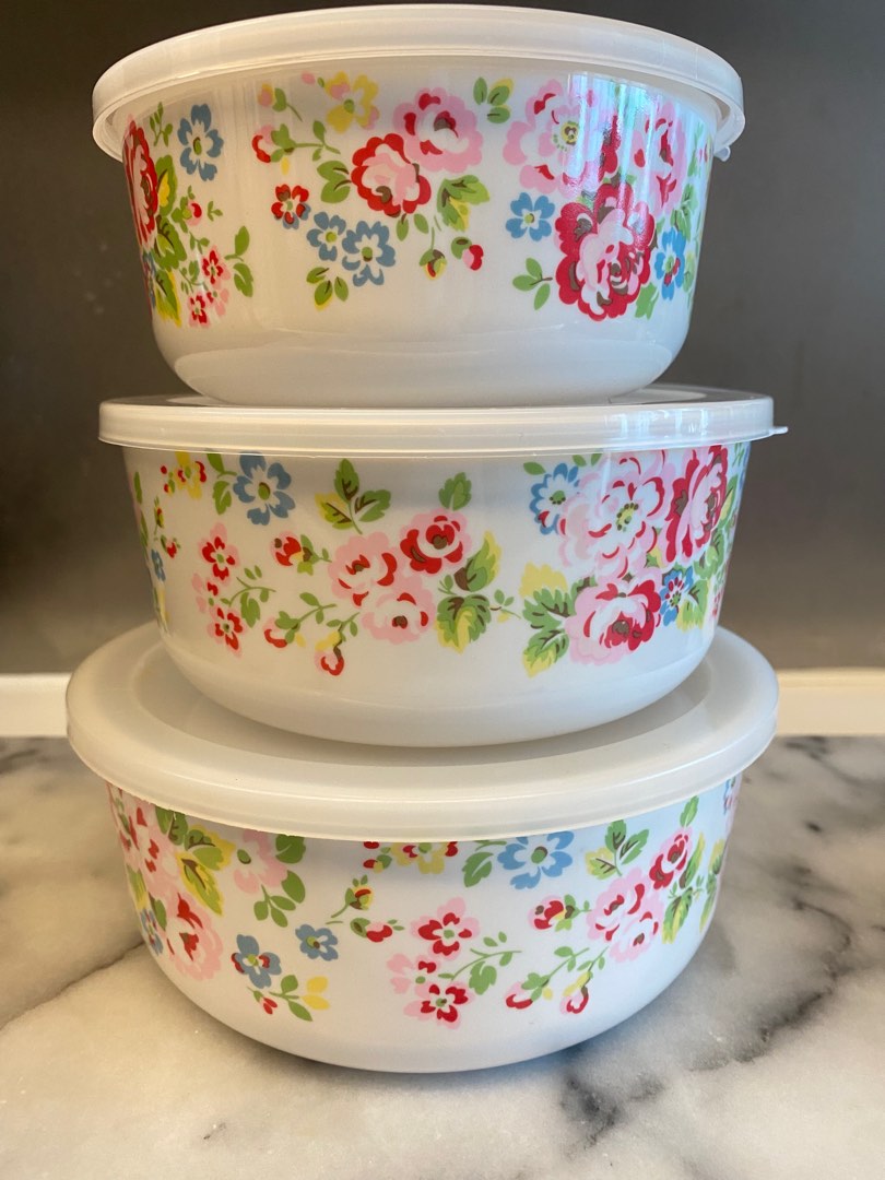 Cath Kidston 3 set container, Furniture & Home Living, Kitchenware ...