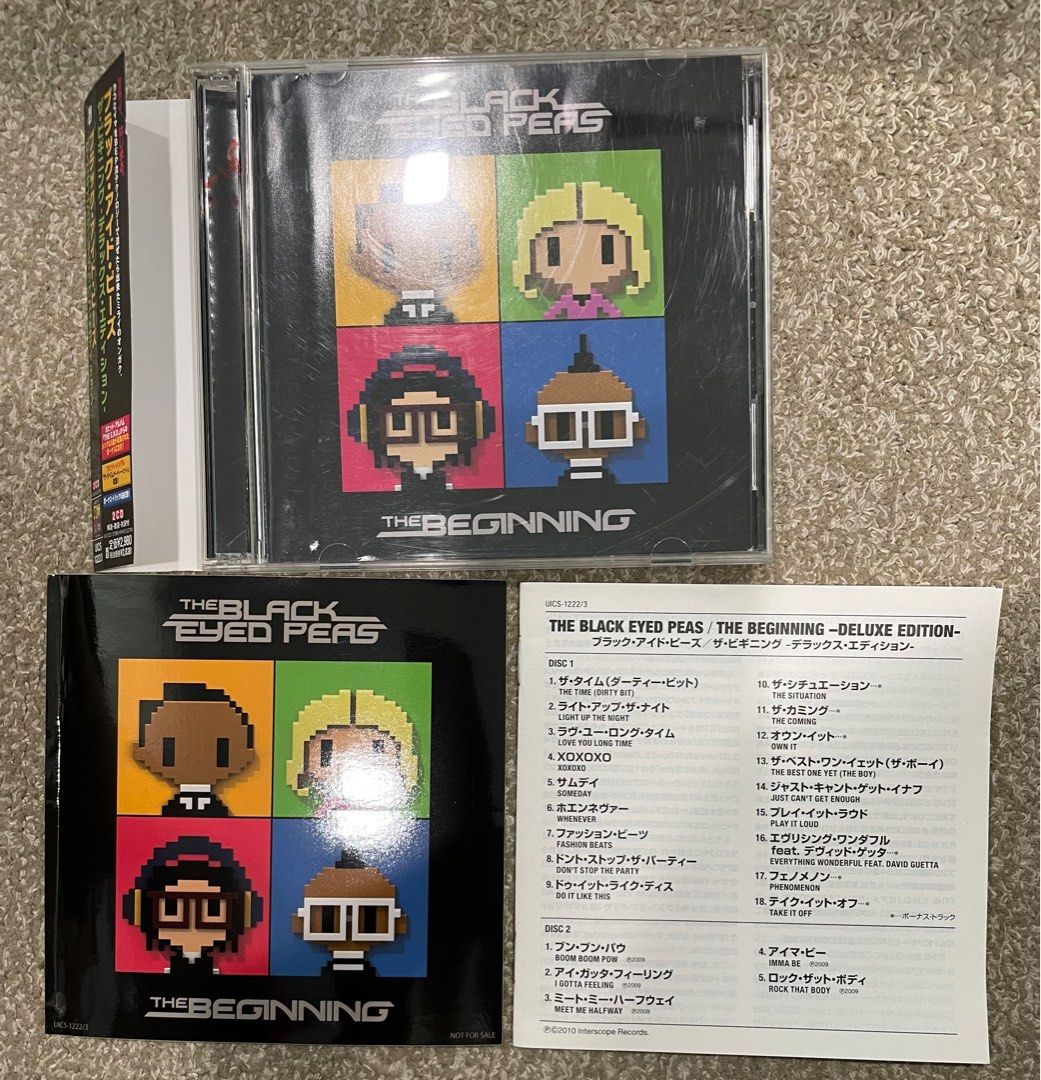 CD: rap, hip hop, dance - The Black Eyed Peas The Beginning Special ...