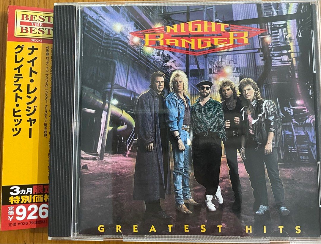 CD: rock - Night Ranger Greatest Hits Japan pressed with OBI, Hobbies ...