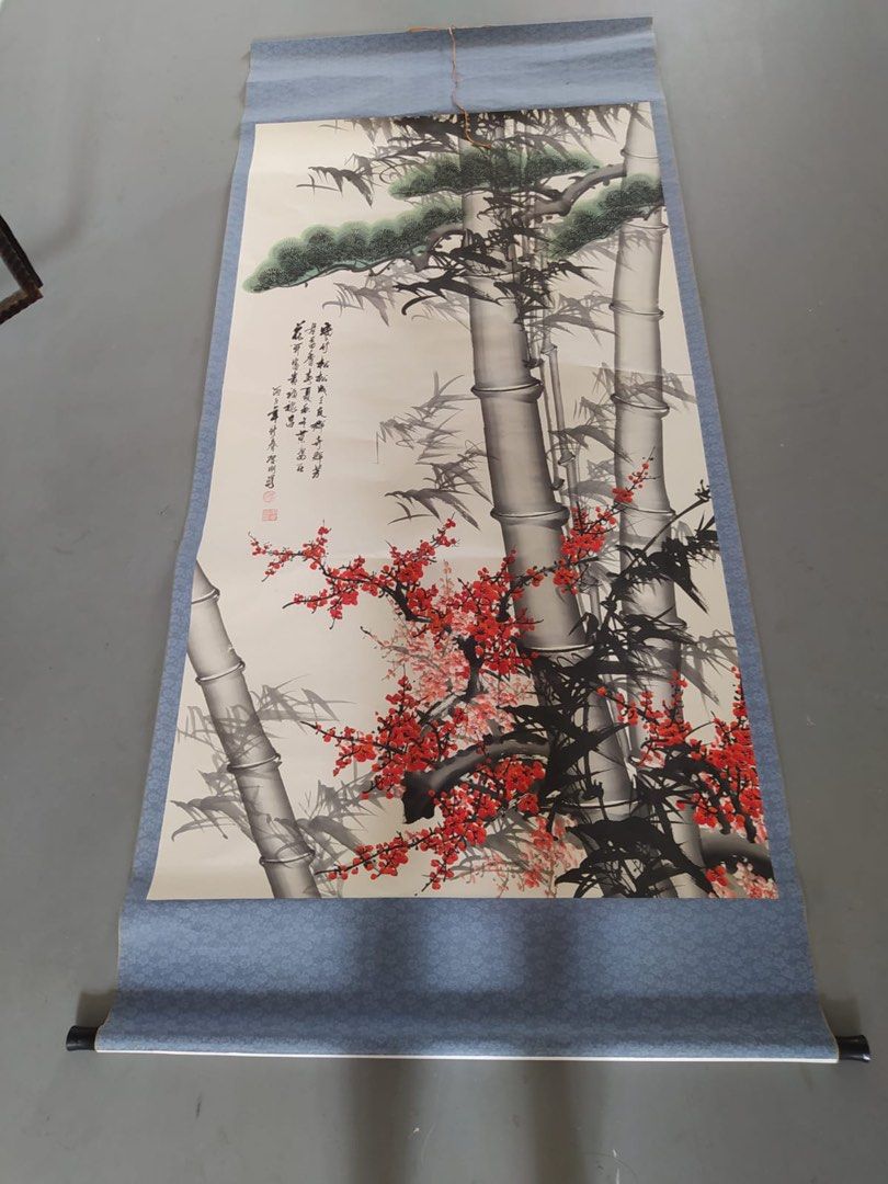 Chinese Painting, Hobbies & Toys, Memorabilia & Collectibles, Vintage Collectibles on Carousell