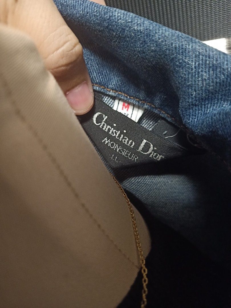 Christian Dior Denim Jacket, Women's Fashion, Coats, Jackets and ...
