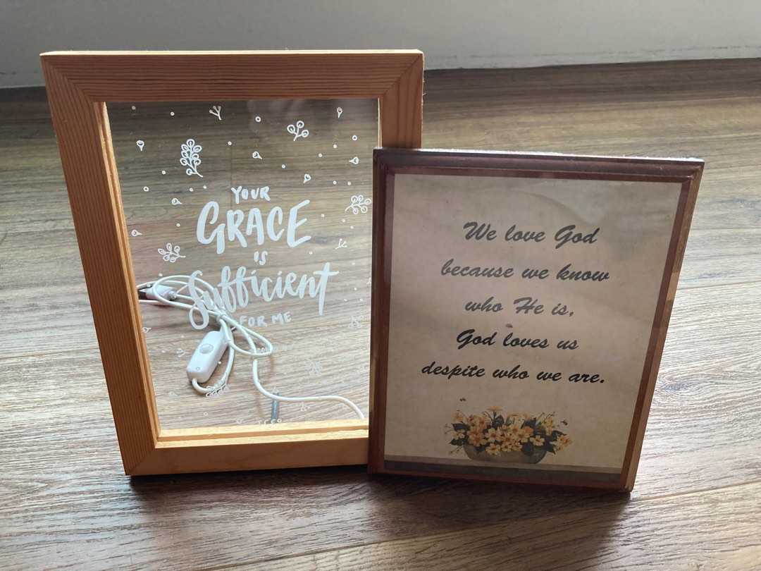 Christian frames, Furniture & Home Living, Home Decor, Frames ...