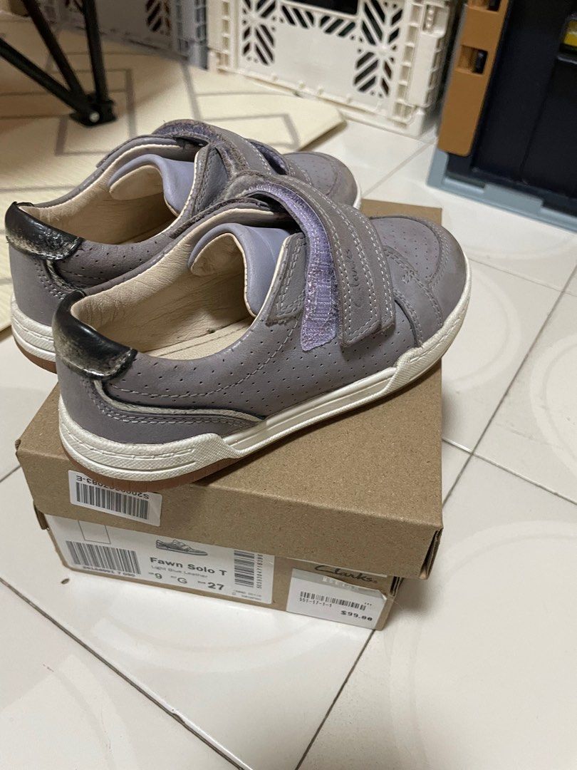 Clarks kids shoe fawn, Babies & Kids, Babies & Kids Fashion on Carousell