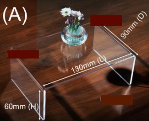 Clear Acrylic U Shape Stand - Plexiglass - 5mm thickness, Video Gaming ...