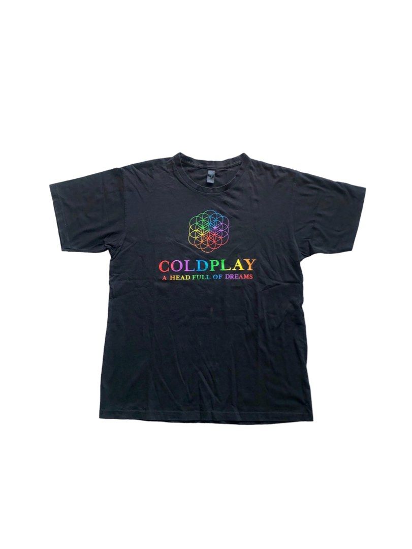 Coldplay Official Merchandise Of Australian Concert, Fesyen Pria ...