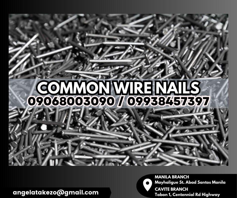 Common Wire Nails, Commercial & Industrial, Construction Tools ...