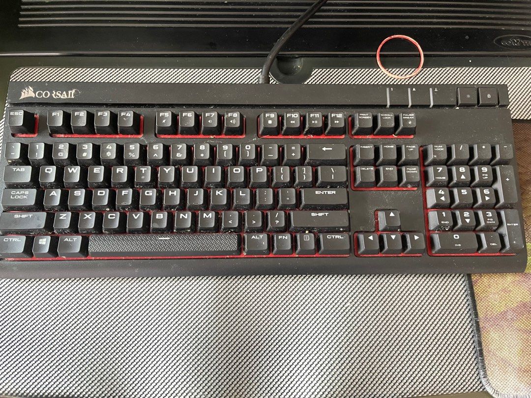 Corsair Strafe Mechanical Keyboard Cherry MX keys, Computers & Tech ...