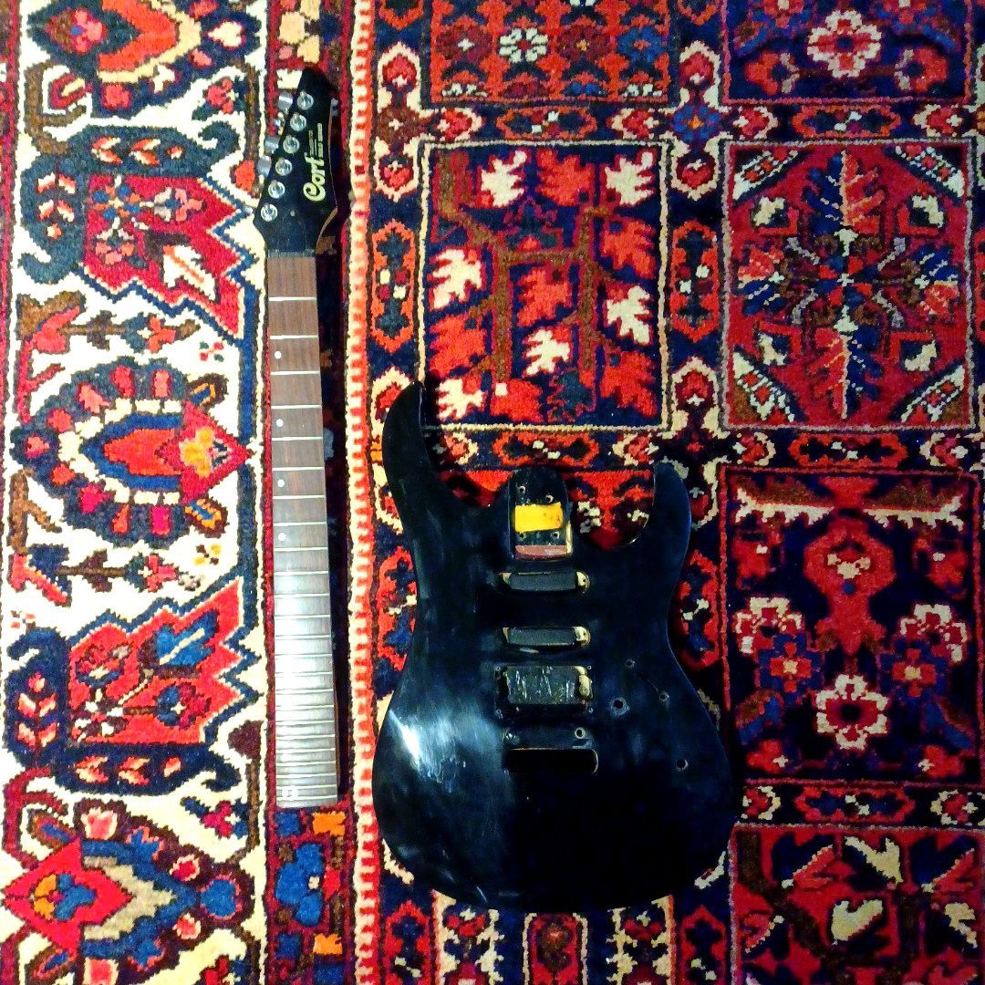 Cort Solo Series Electric Guitar Made in Indonesia Soloist HSS 1997 ...