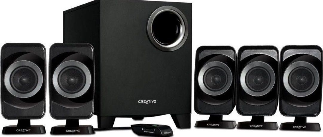 Creative INSPIRE 5.1 Speaker System, Audio, Soundbars, Speakers ...