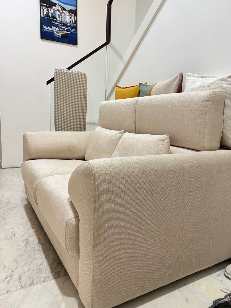 Customized 2 seater sofa, Furniture & Home Living, Furniture, Sofas on ...