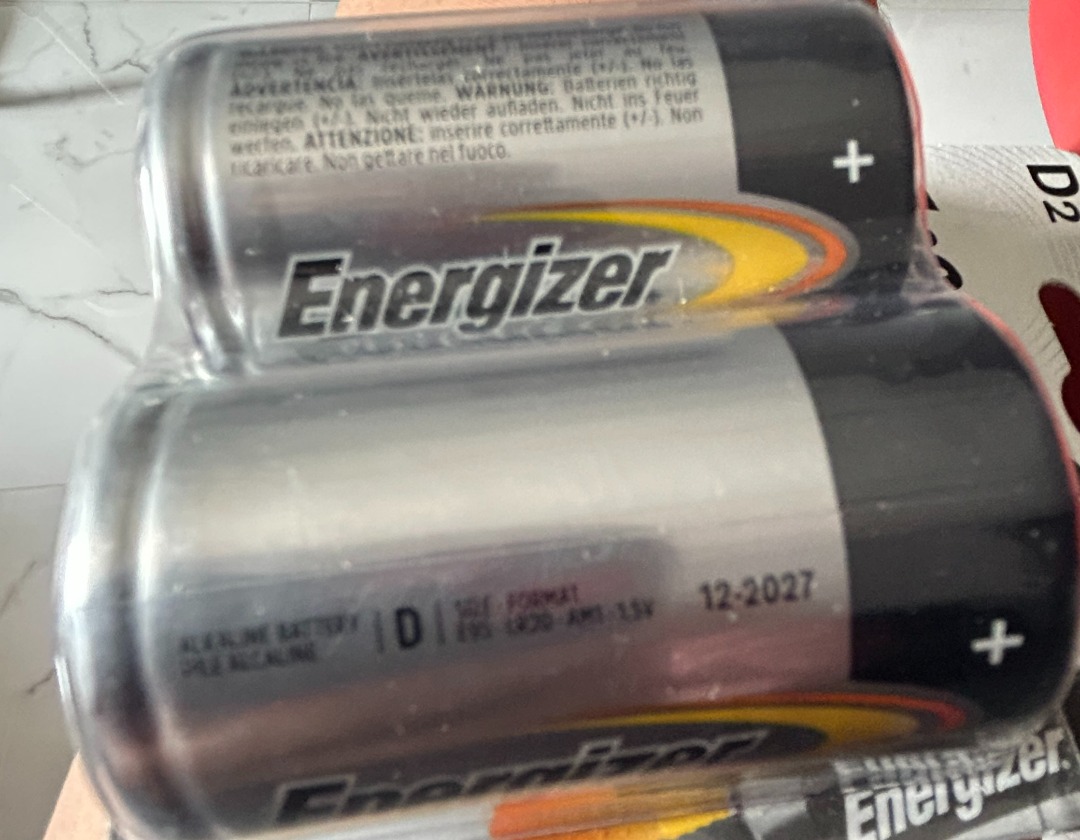 D2 Energizer Battery, Photography, Photography Accessories, Batteries ...
