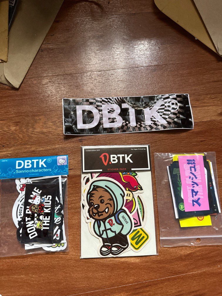 DBTK sticker packs on Carousell