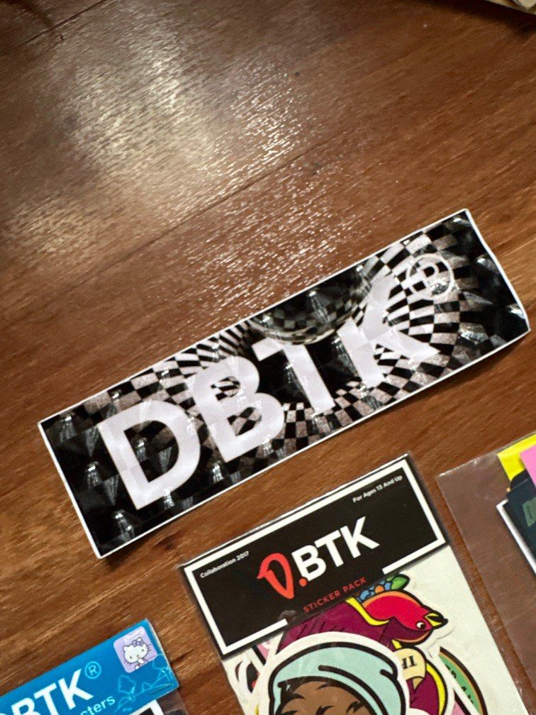DBTK sticker packs on Carousell