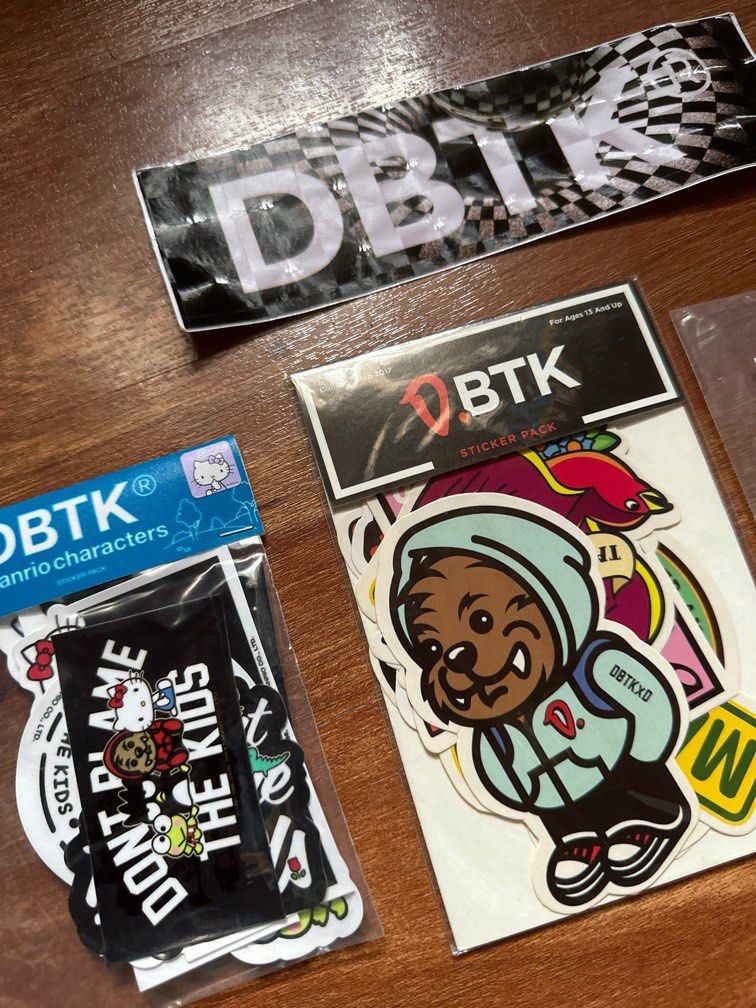 DBTK sticker packs on Carousell