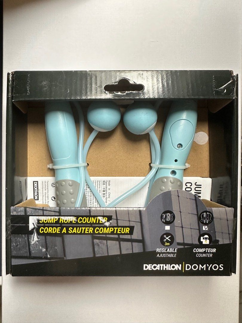 decathlon jump rope counter, 運動產品, 運動與健身, 運動與健身 - 有氧健身器材 - Carousell