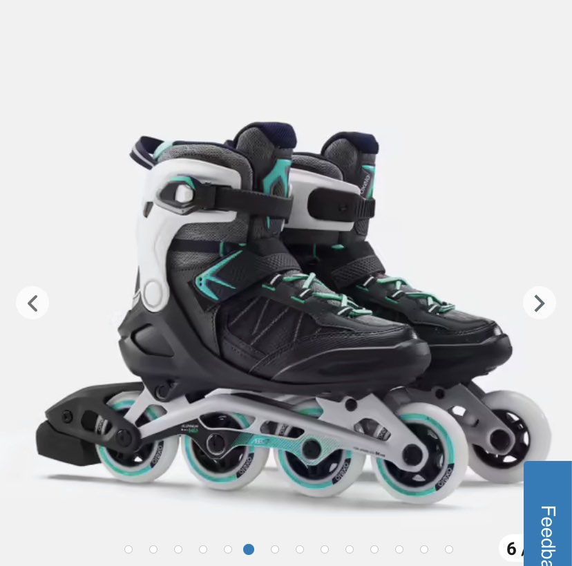 decathlon roller skates fit 500, Sports Equipment, Sports & Games ...