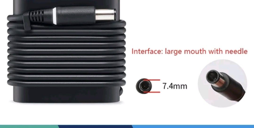 Dell round head 65W power adapter, Computers & Tech, Parts ...