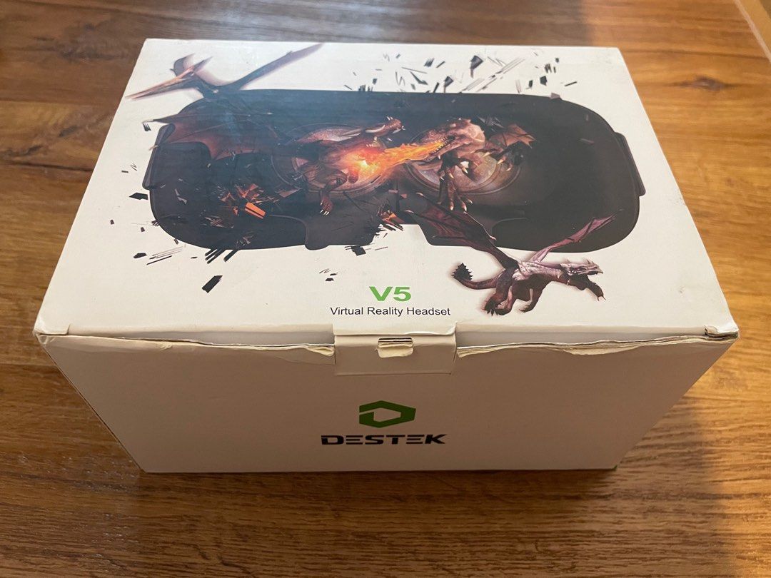 DestekV5 Virtual Reality Headset, Video Gaming, Gaming Accessories ...