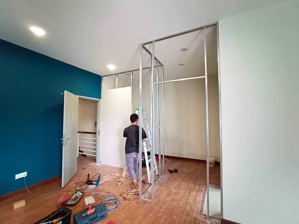 DINDING PARTITION WALL l gypsum wall installation service, Services ...