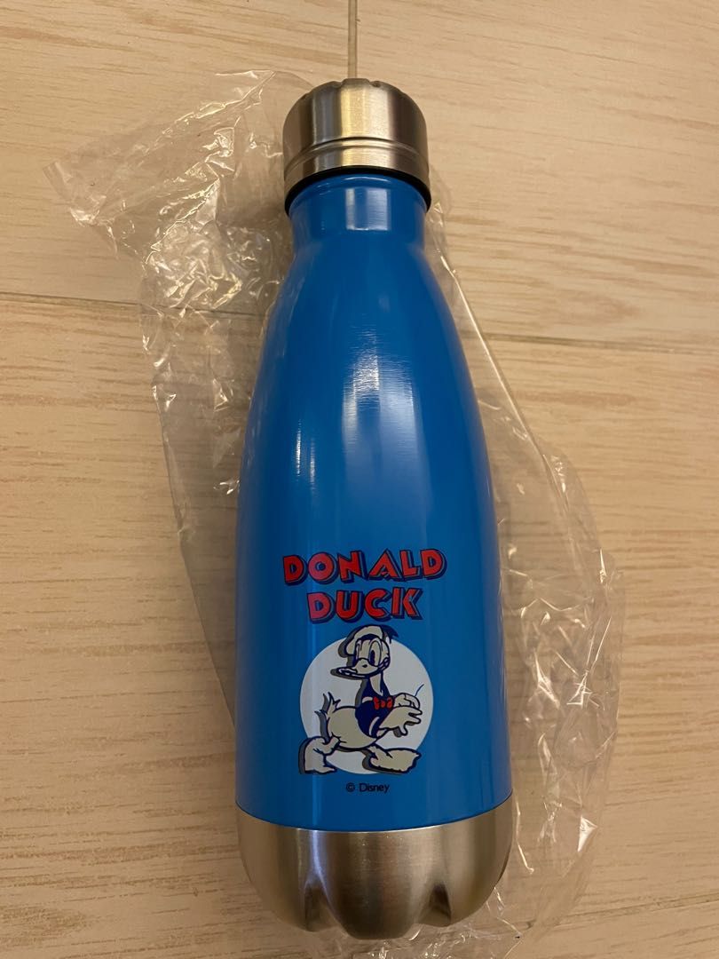 Disney Donald Duck Vacuum Bottle, 傢俬＆家居, 廚具和餐具, 廚水杯、水壺 - Carousell