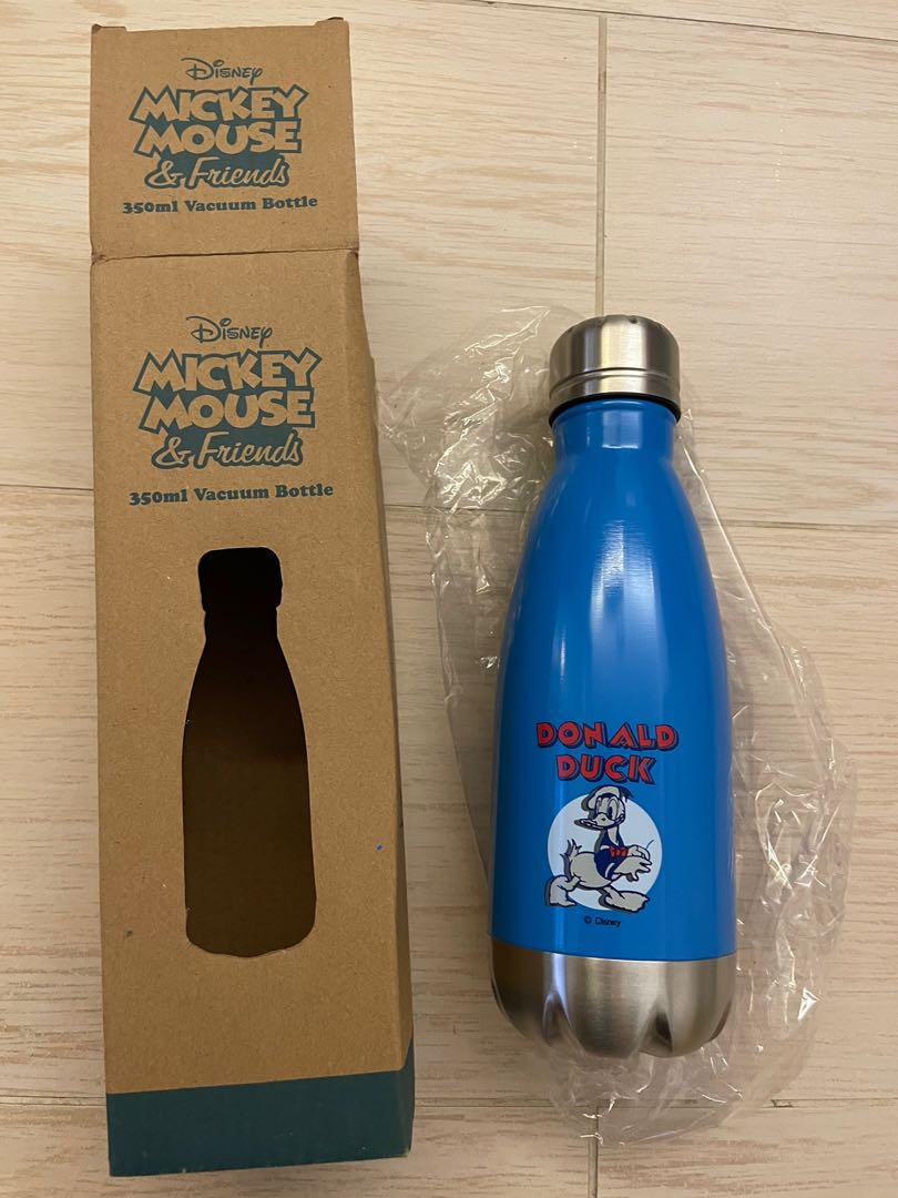 Disney Donald Duck Vacuum Bottle, 傢俬＆家居, 廚具和餐具, 廚水杯、水壺 - Carousell