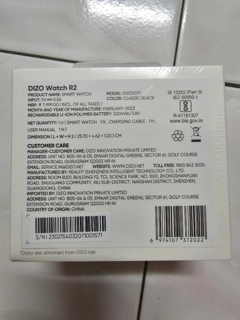 Dizo Watch R2, Mobile Phones & Gadgets, Other Gadgets on Carousell