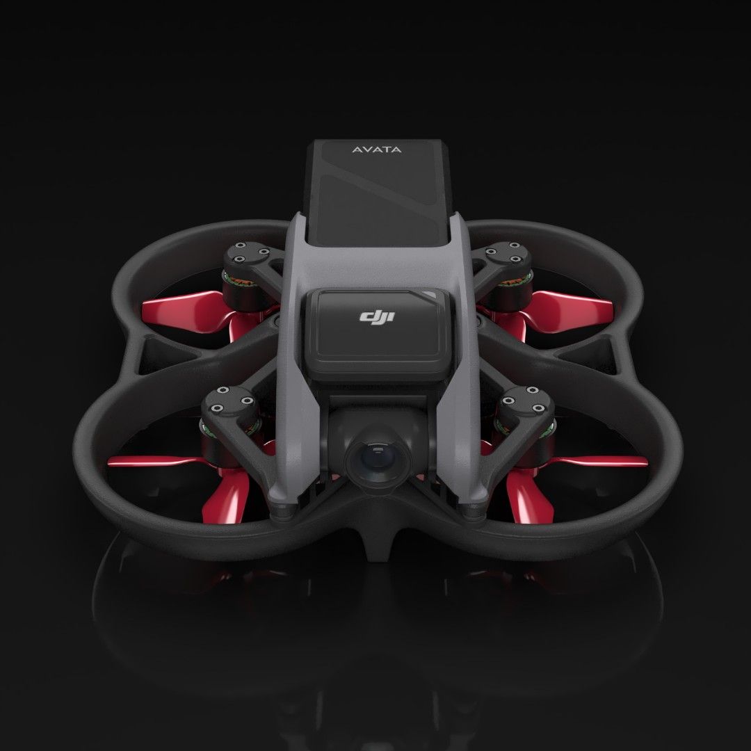 DJI Avata 3 & 4 blade Upgrade Propeller Set x4 Red, Photography, Drones ...